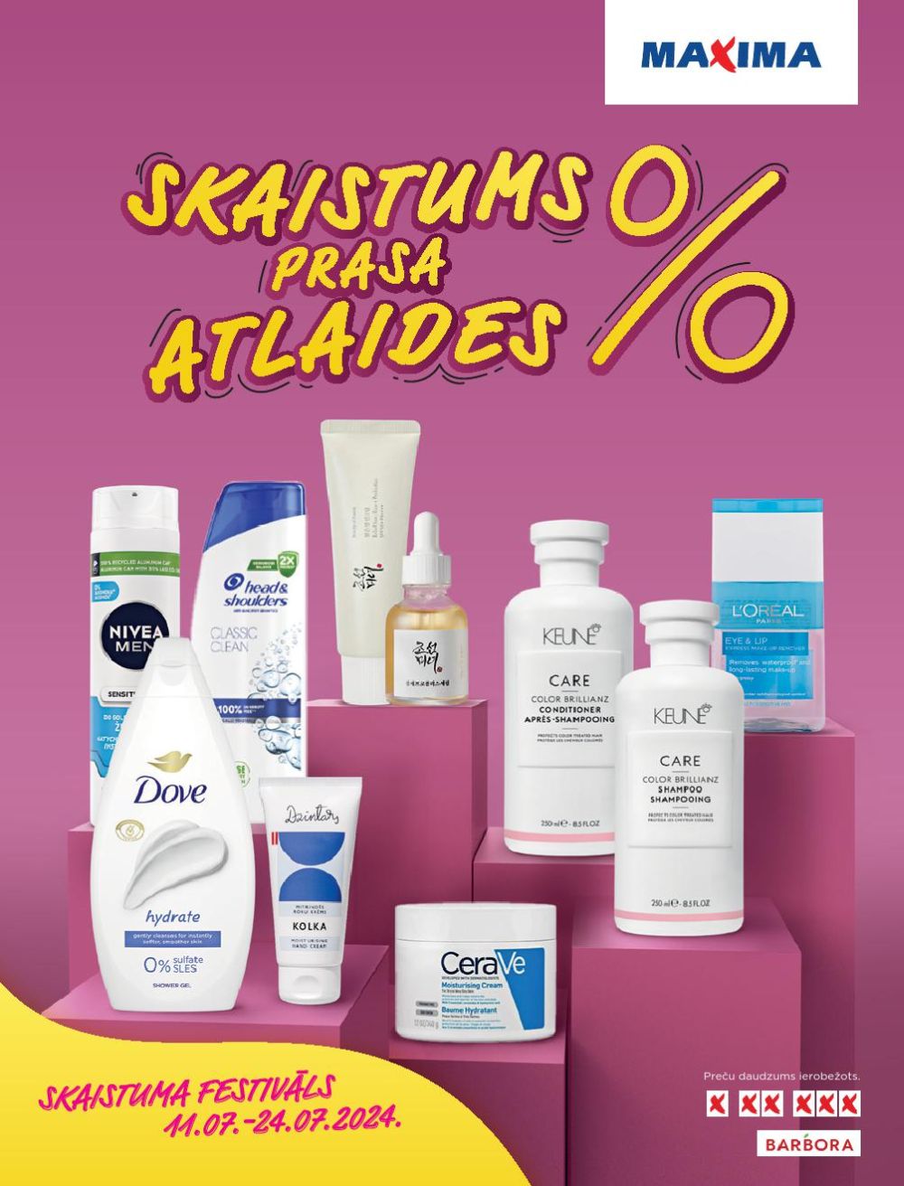 MAXIMA - Skaistuma festivāls